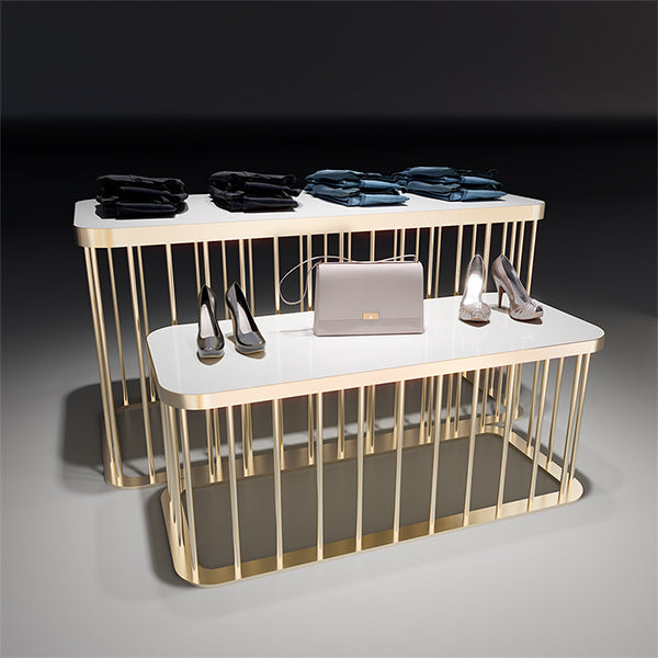 CR029 Retail Clothing Display Tables Set Custom – Besty Display